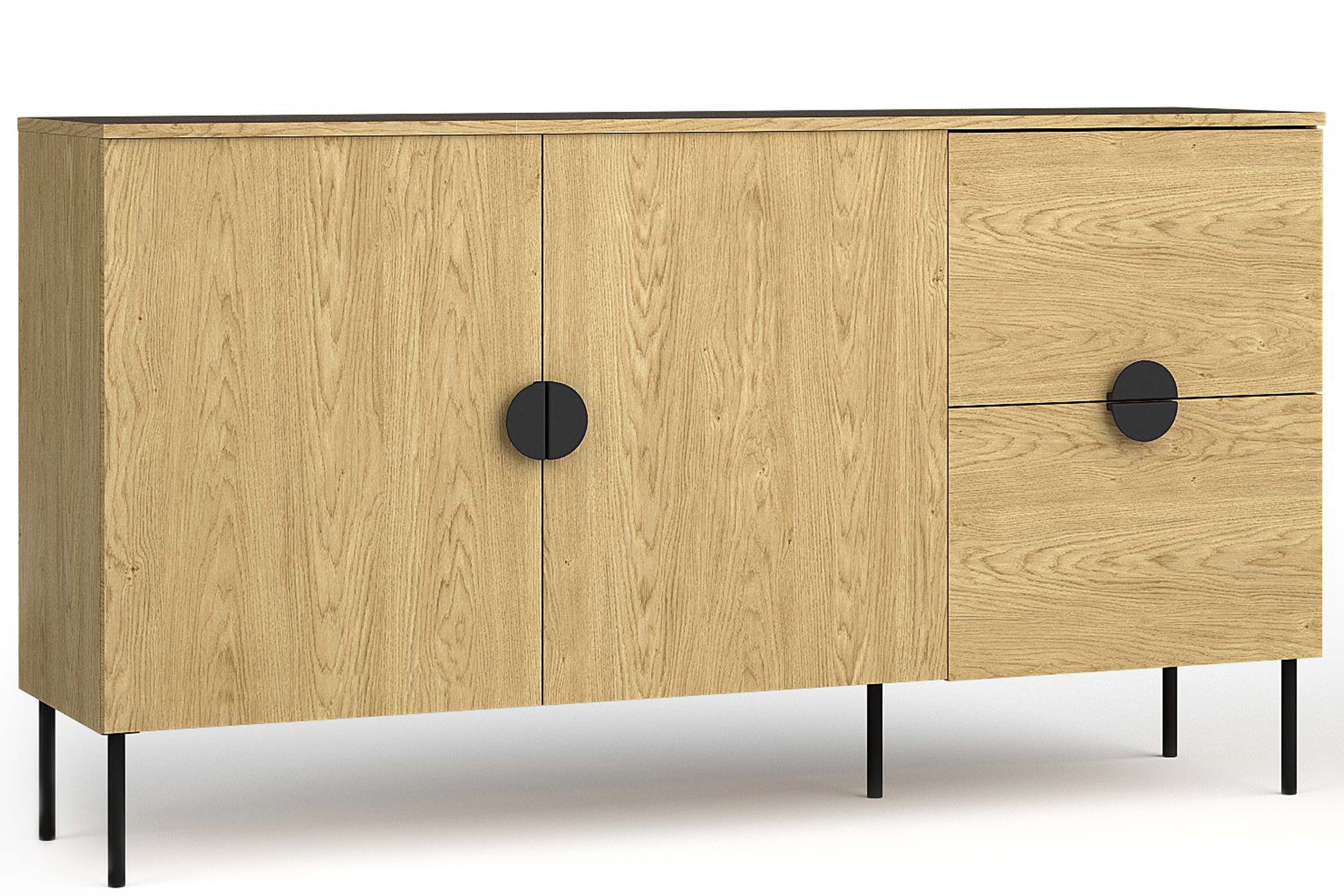 Konsimo® Kommode Vidis Sideboard Kombikommode Hergestellt In Der Eu