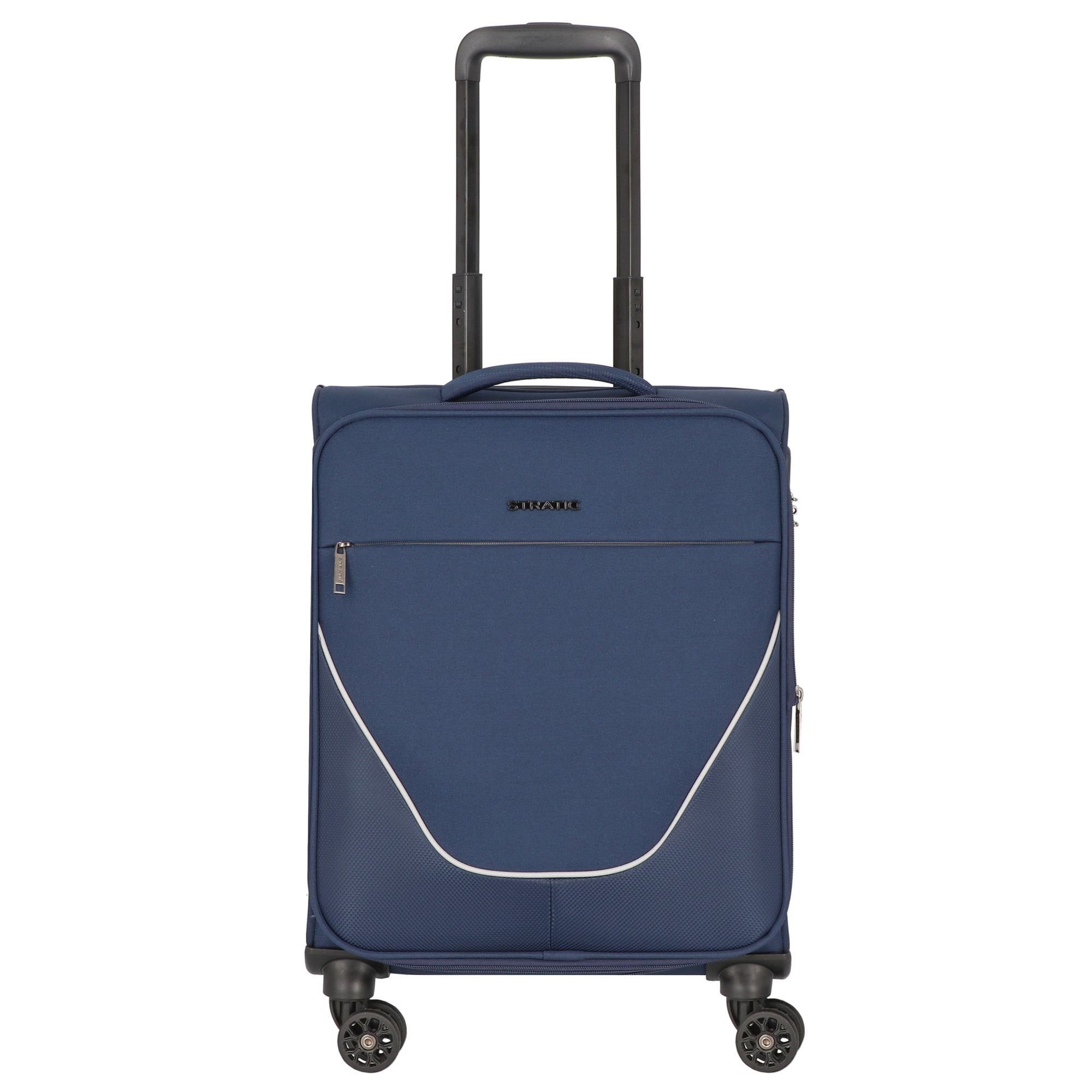 Stratic Handgepäck Trolley Taska 4 Rollen Polyester