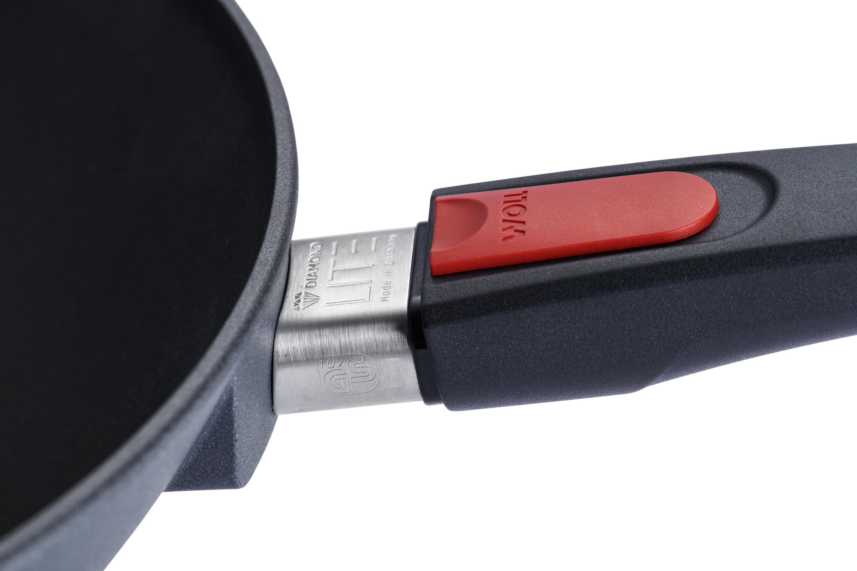 WOLL MADE IN GERMANY Wok Diamond Lite, Aluminiumguss, Ø 34 cm, mit ...