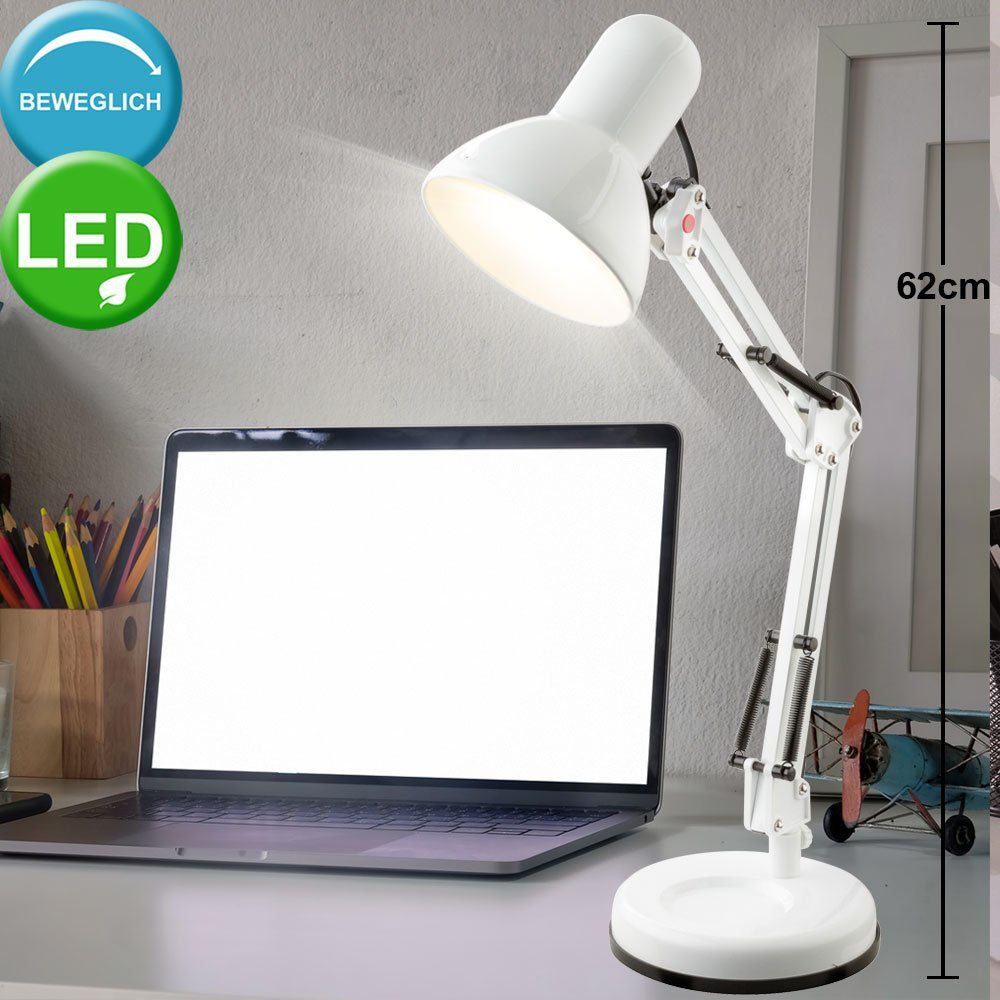 Etc Shop Schreibtischlampe Leuchtmittel Inklusive Warmweiß Tisch