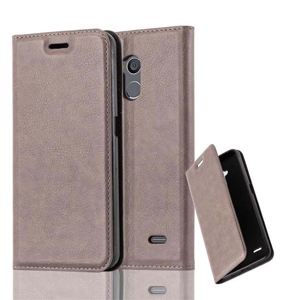 Cadorabo Handyhülle Book Invis Magnet Zte Blade V7 Lite Klappbare