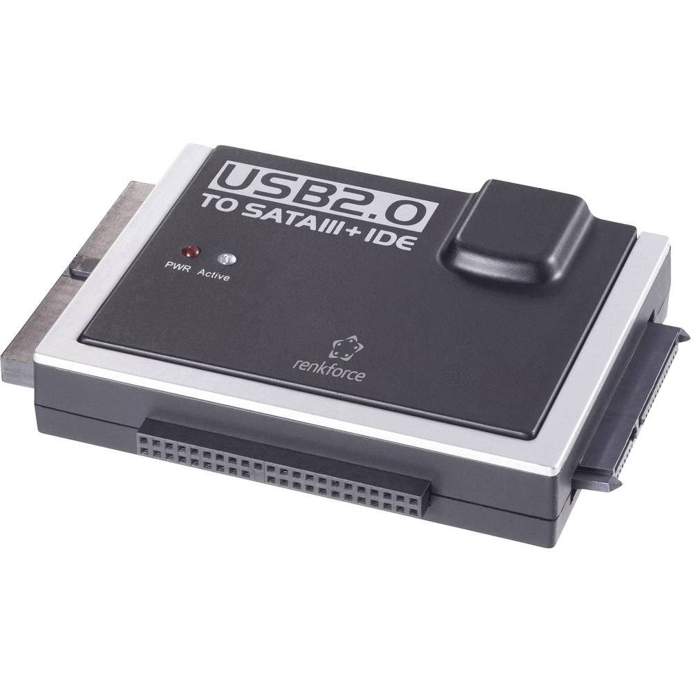 Renkforce USB 2 zu IDE+SATA USB-Adapter