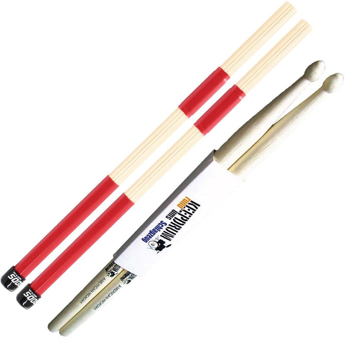 Promark Sticks Rods Hot Rods + keepdrum Drumsticks