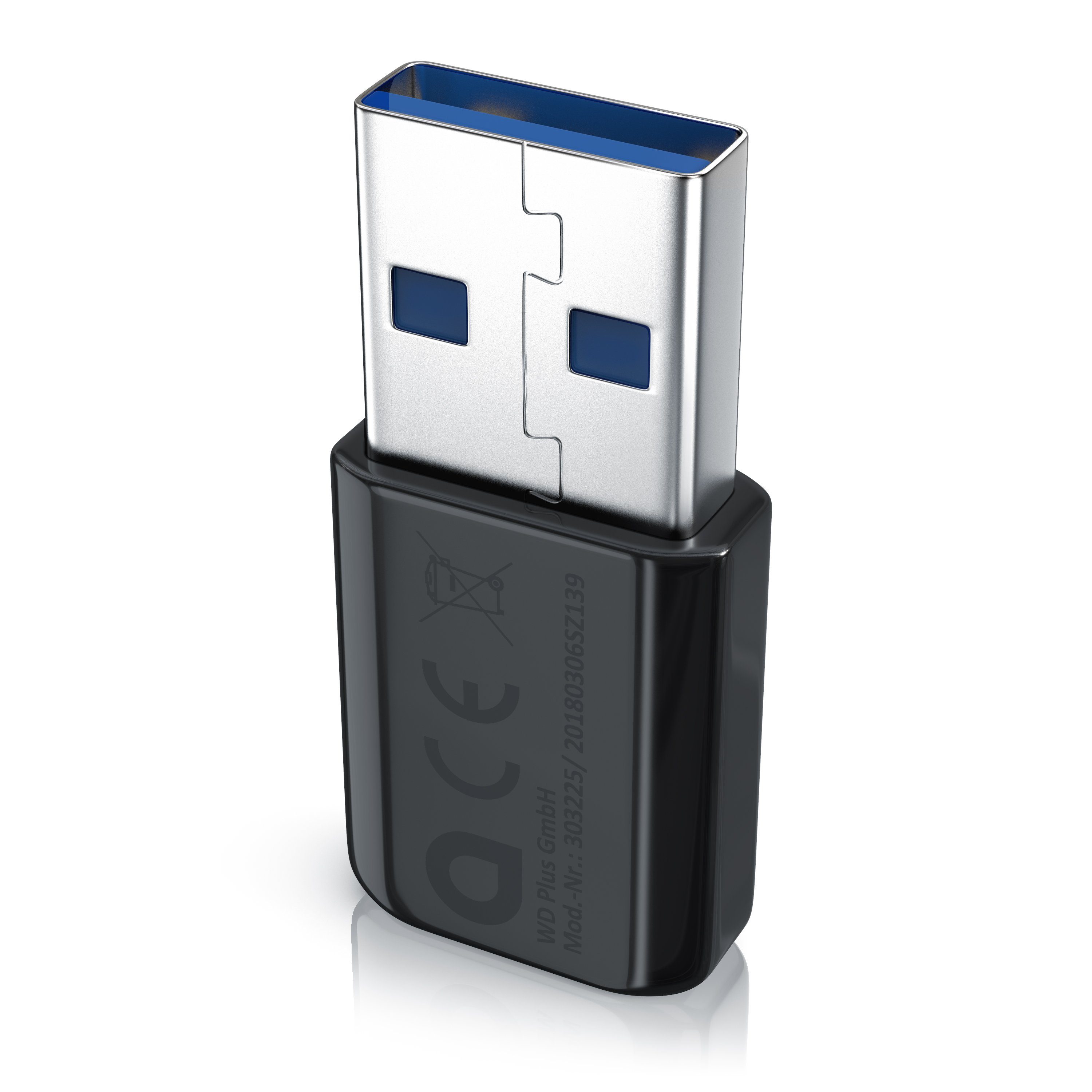 Aplic WLAN-Dongle, WIFI USB 3.0 Stick 1200 Mbit/s, 2T2R, 2,4 + 5 GHz ...
