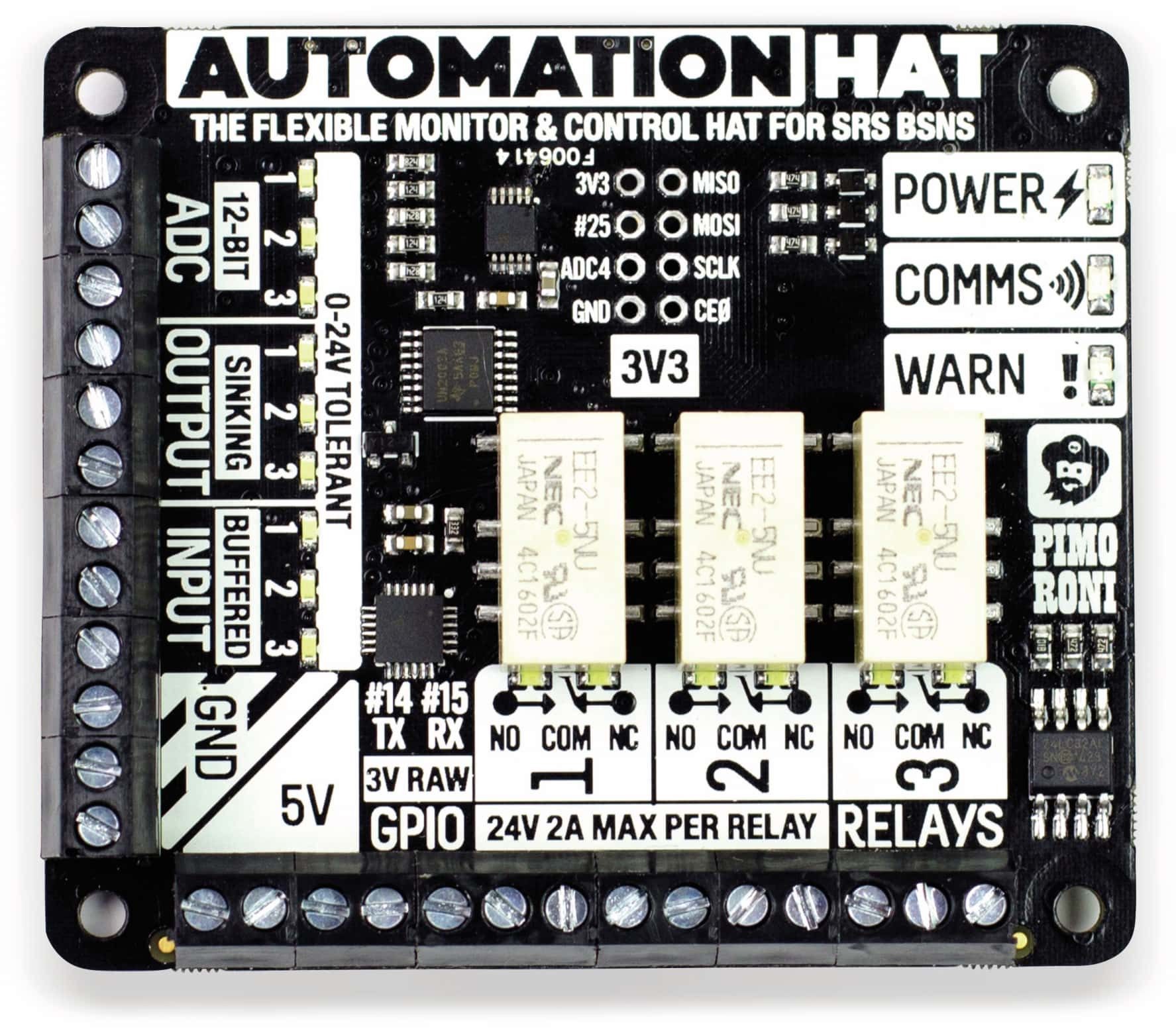 Raspberry Pi RASPBERRY PI Automation HAT Mini-PC