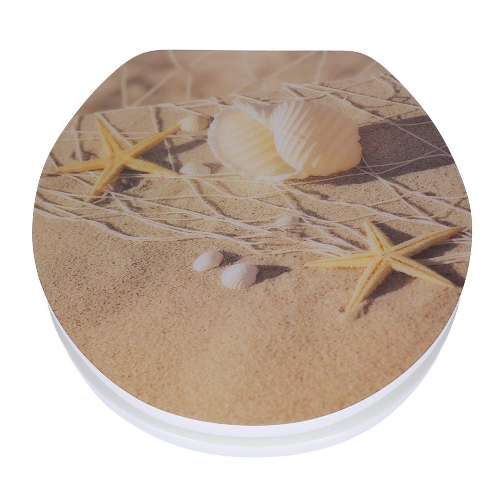 TP WC-Sitz sand + starfish