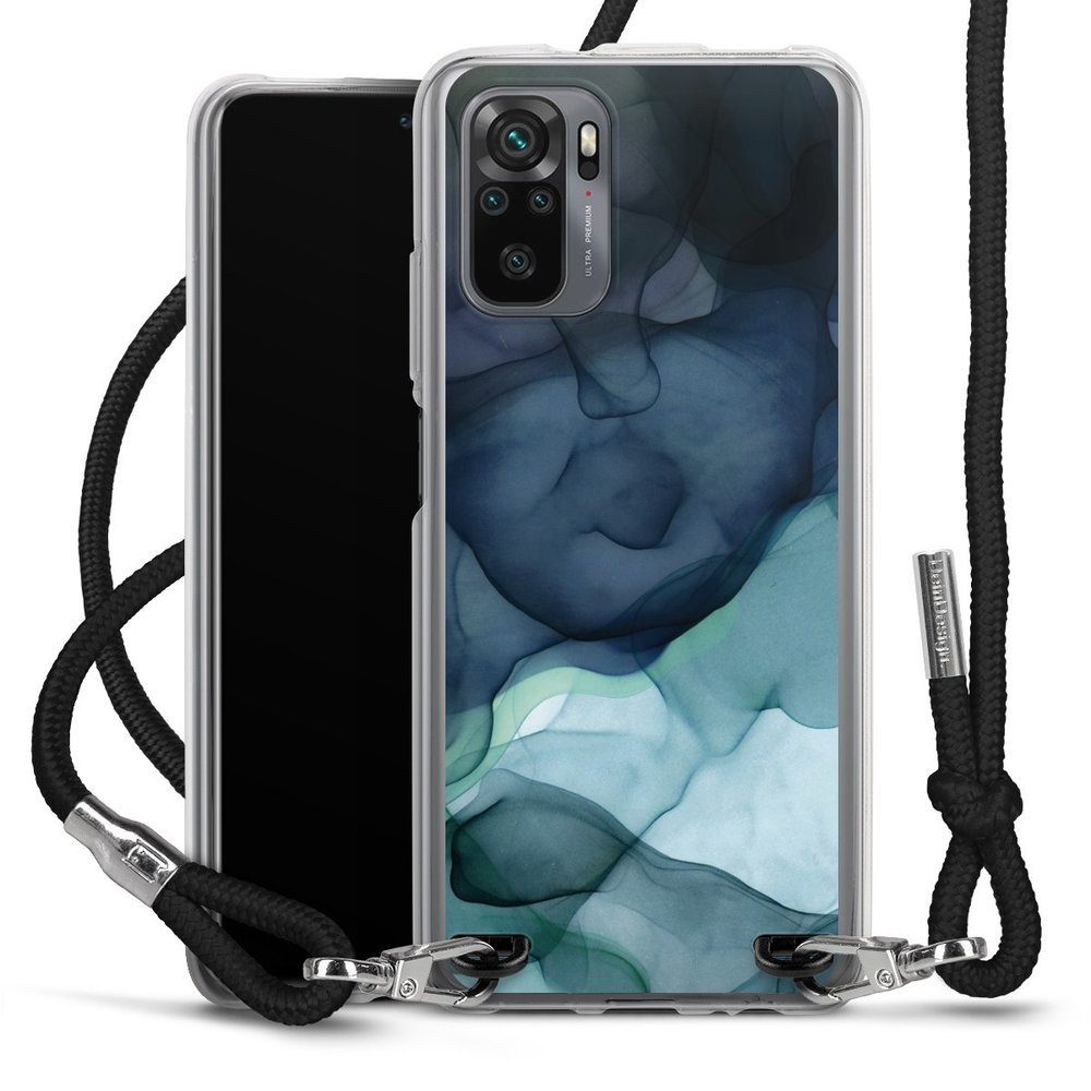 Deindesign Handyhülle Wasserfarbe Textur Muster Liquid Art Twilight