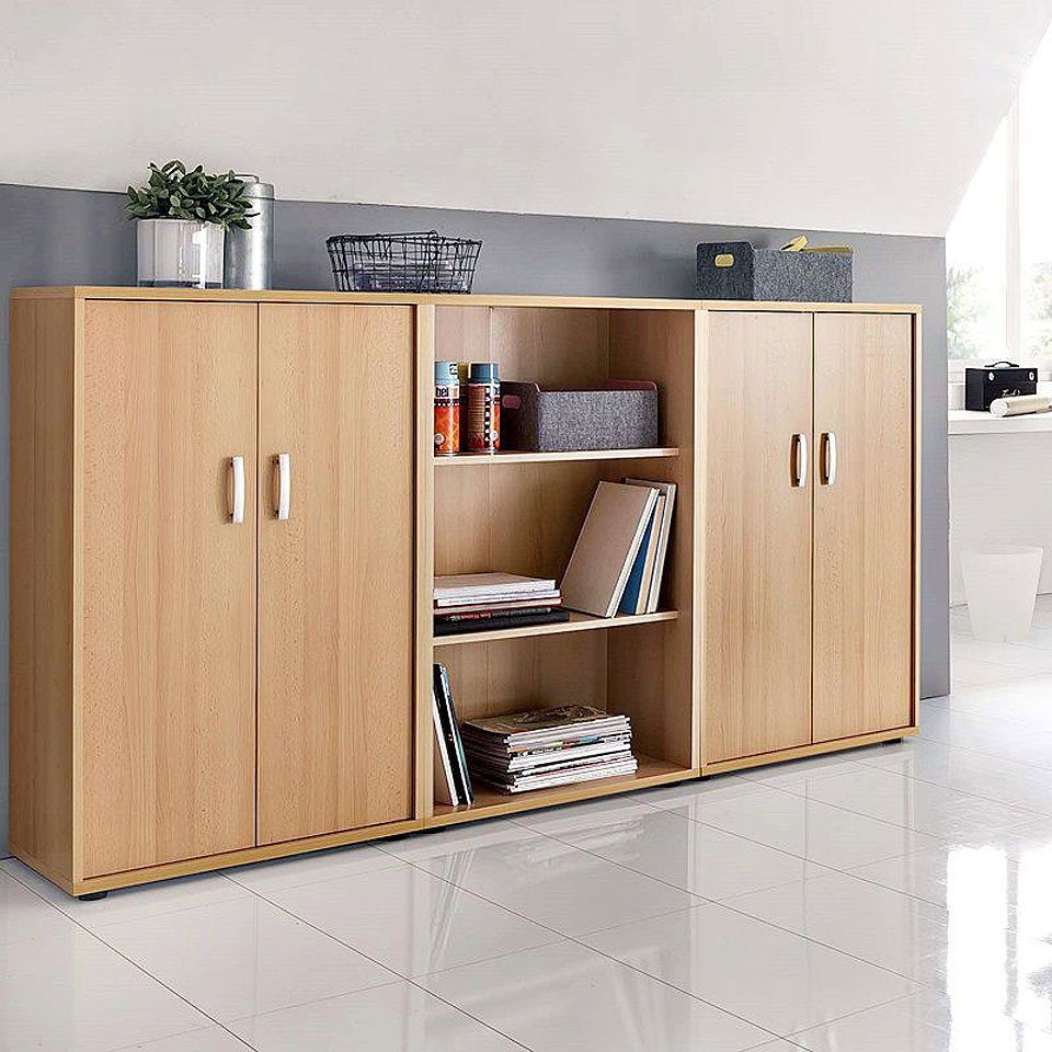 Lomadox Aktenschrank Typ1900 Büromöbel And Regal Set Samerberg Buche