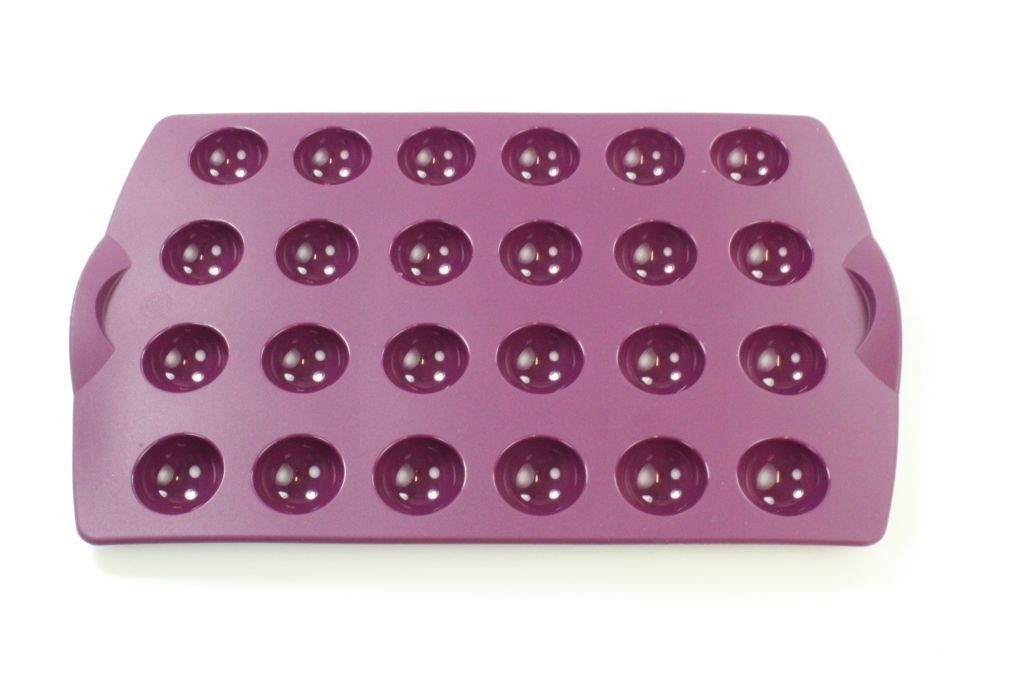 Tupperware Backform Silikonform Cakepops Lila SpÜltuch