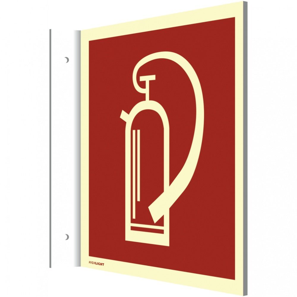 Dreifke Hinweisschild Fahnenschild Feuerlöscher, Symbolschild, BGV A8