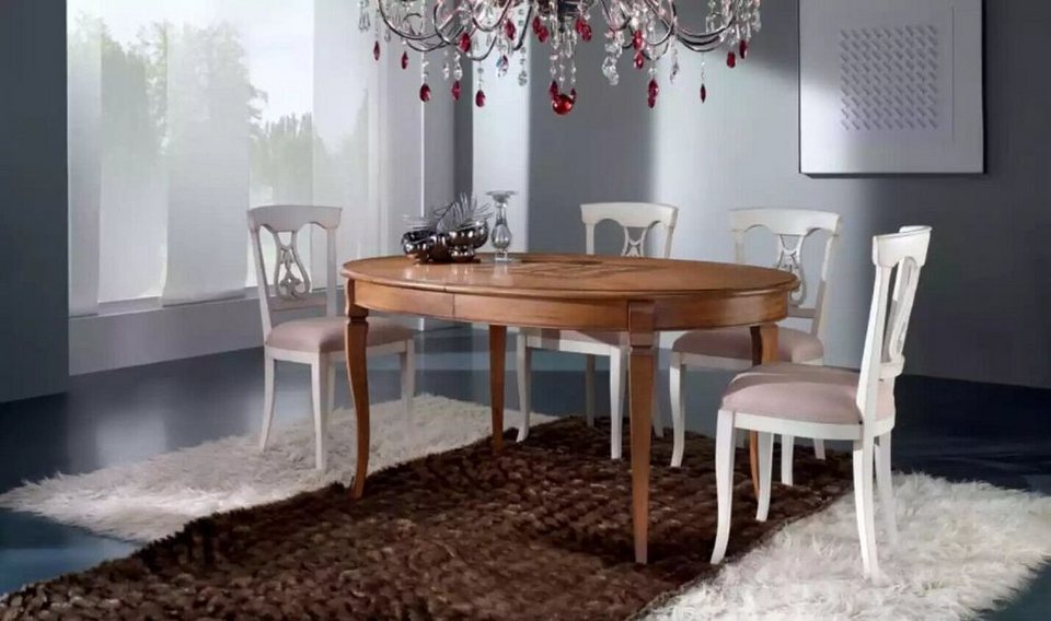 Jvmoebel Esszimmer Set Klassische Essgarnitur Esstisch 4 X Stühle Set