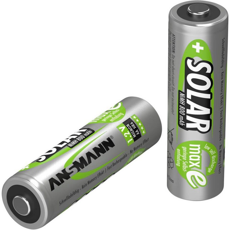 Ansmann® Solarakku Mignon Maxe 2er« Akku Mignon Aa Akku Online