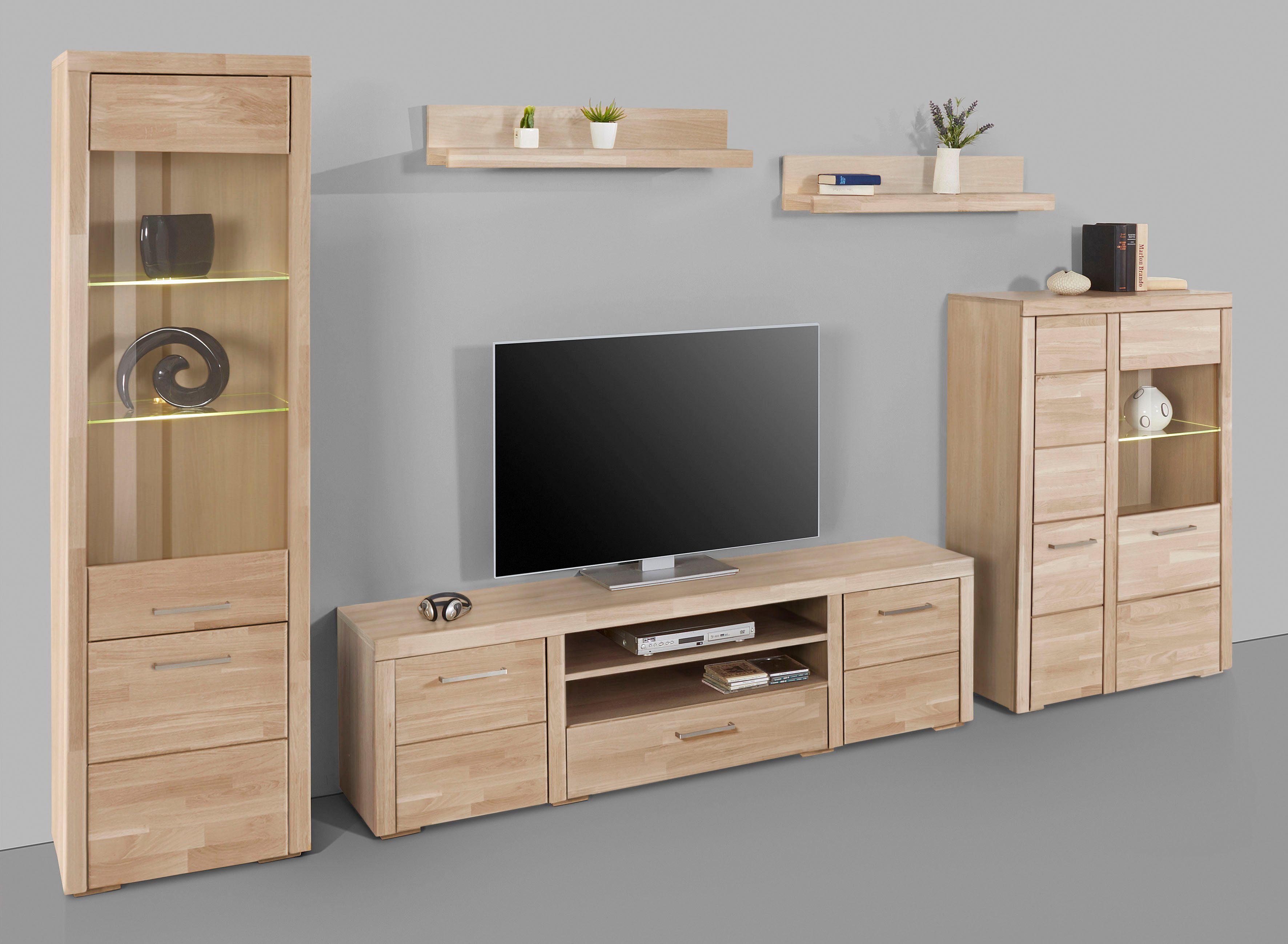 Moderne massive Holz Wohnwände online kaufen | OTTO