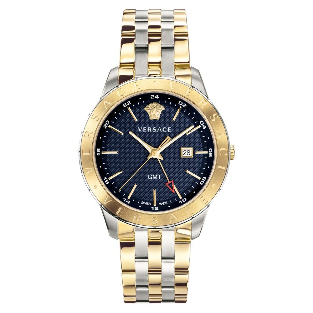 Versace Schweizer Uhr UNIVERS GMT, Mit Echtheitskarte und CLG ...