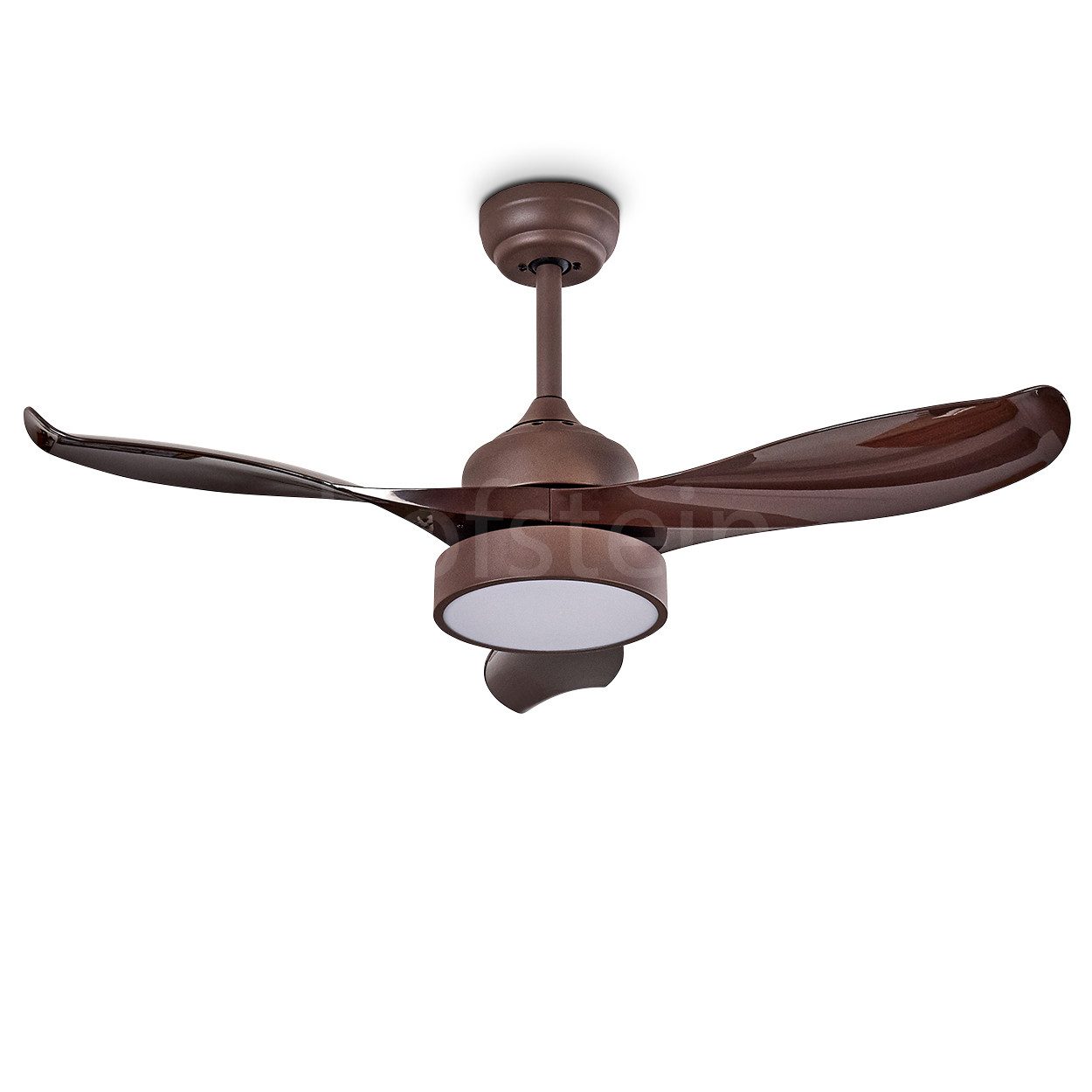 Hofstein Deckenventilator Olba Led Deckenventilator Aus Metall