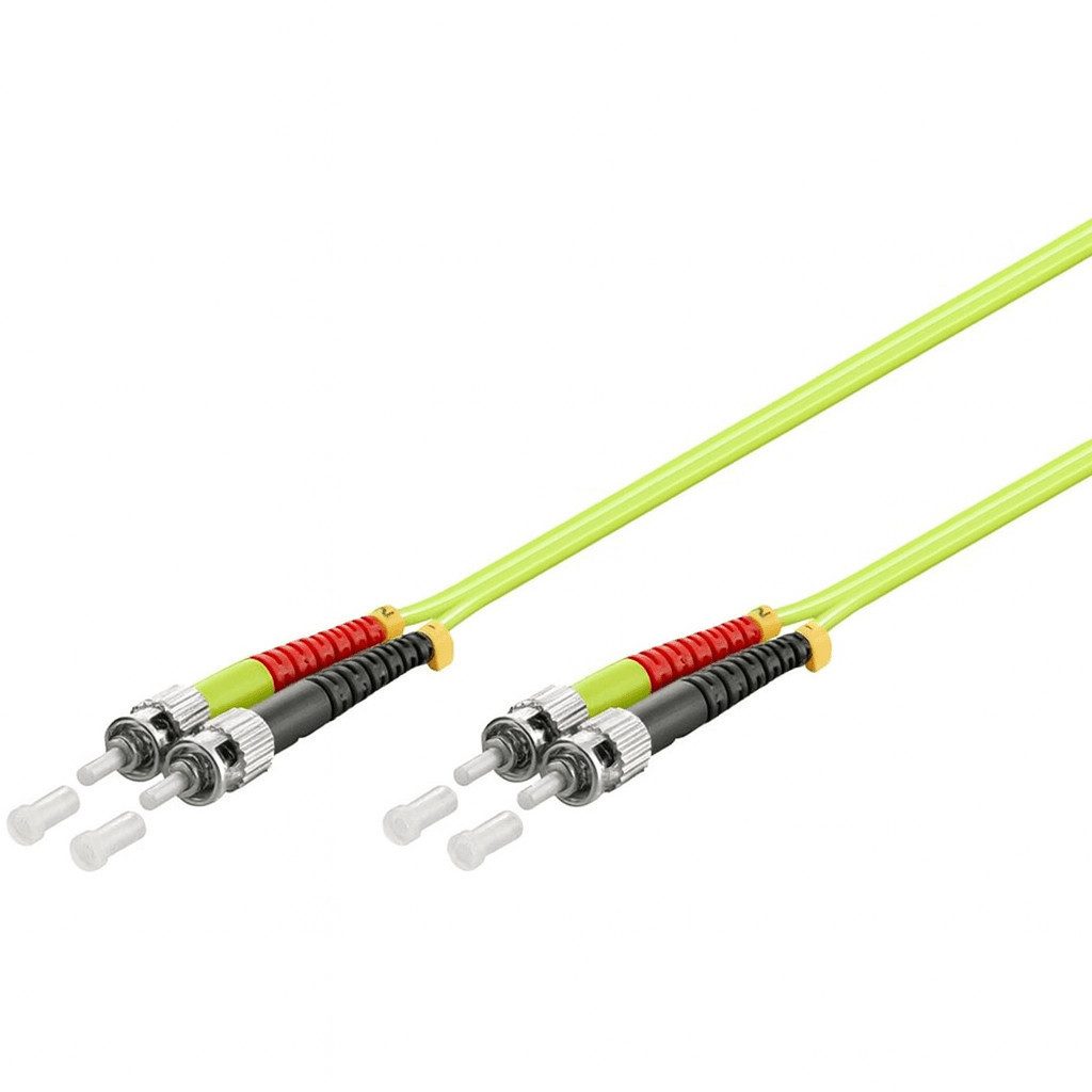 DSIT Glasfaserkabel ST-ST OM5 Duplex Patchkabel – 7,5 Meter ...