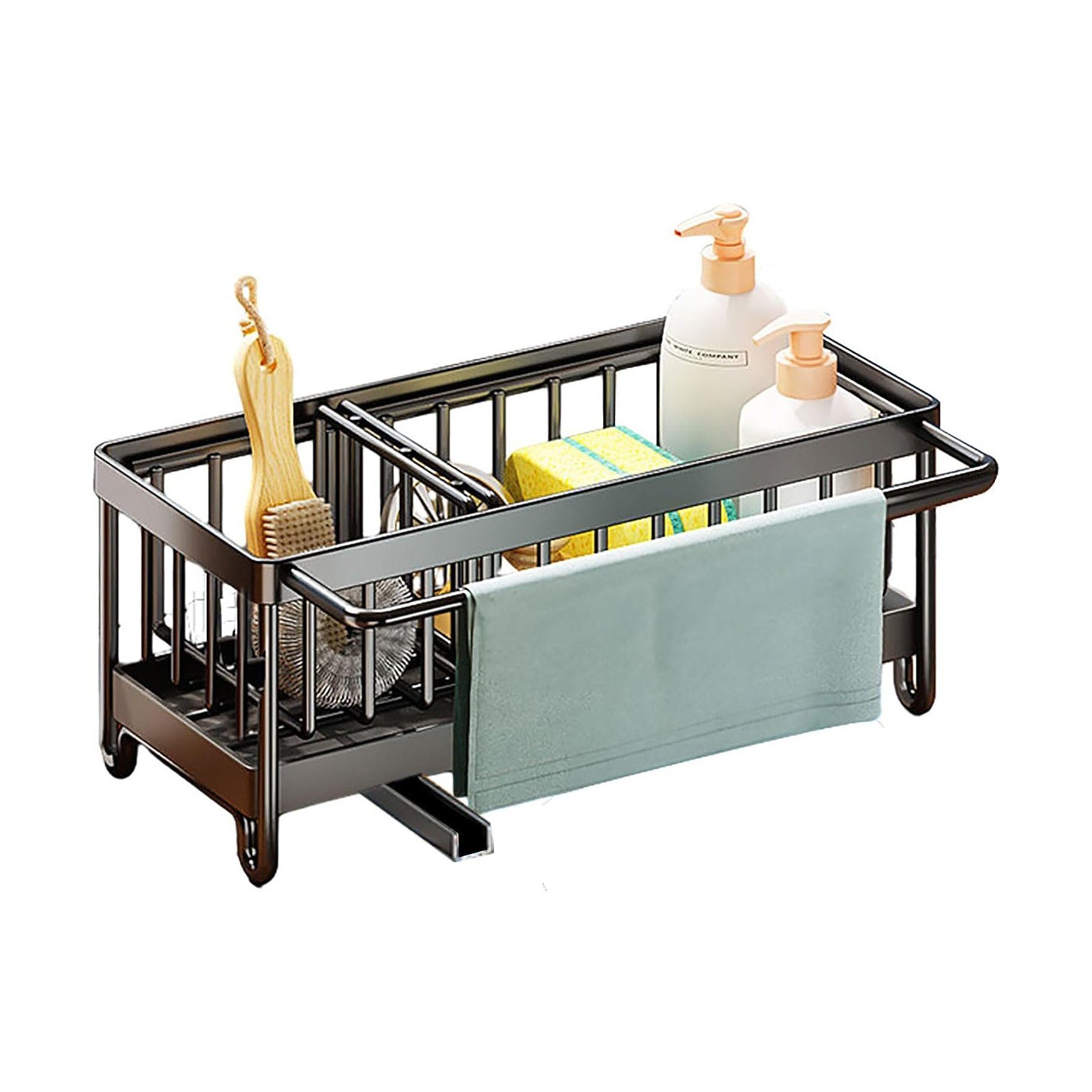 Mc Star Küchenorganizer Set Edelstahl Spülbecken Organizer