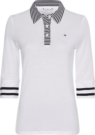 Tommy Hilfiger Poloshirt Regular Lyocell Polo 1 2 Slv« Mit