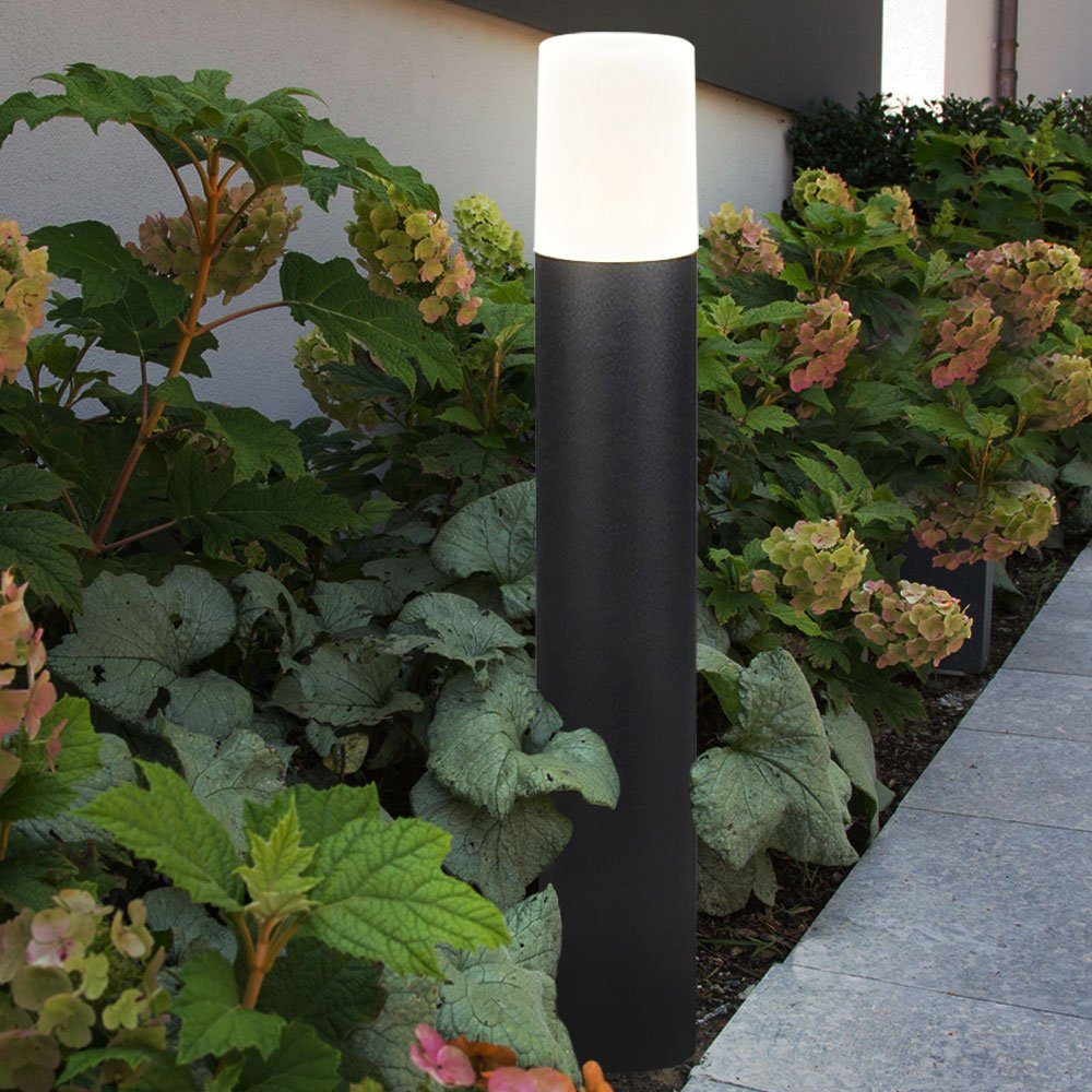 Etc Shop Sockelleuchte Außen Sockel Poller Steh Lampe Garten Wege
