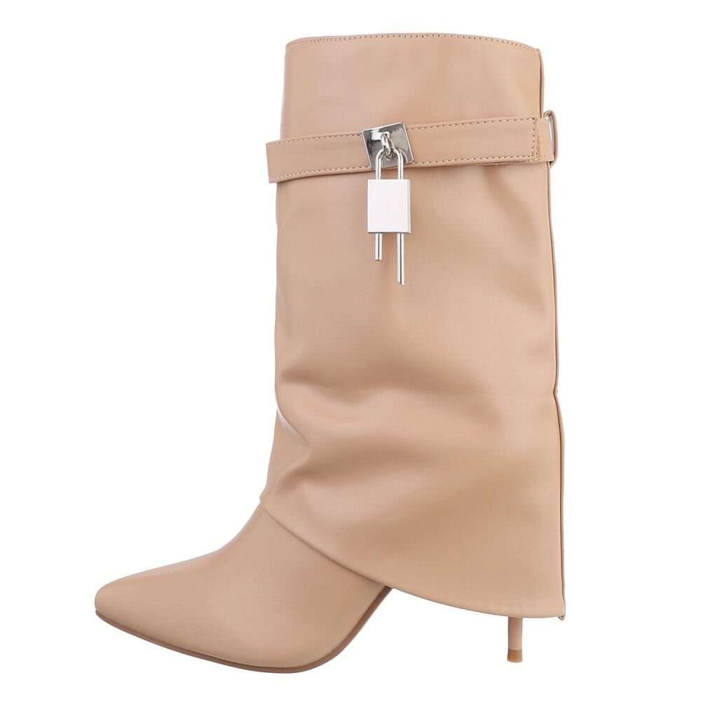 Ital Design Damen Abendschuhe Party And Clubwear Stiefelette Pfennig