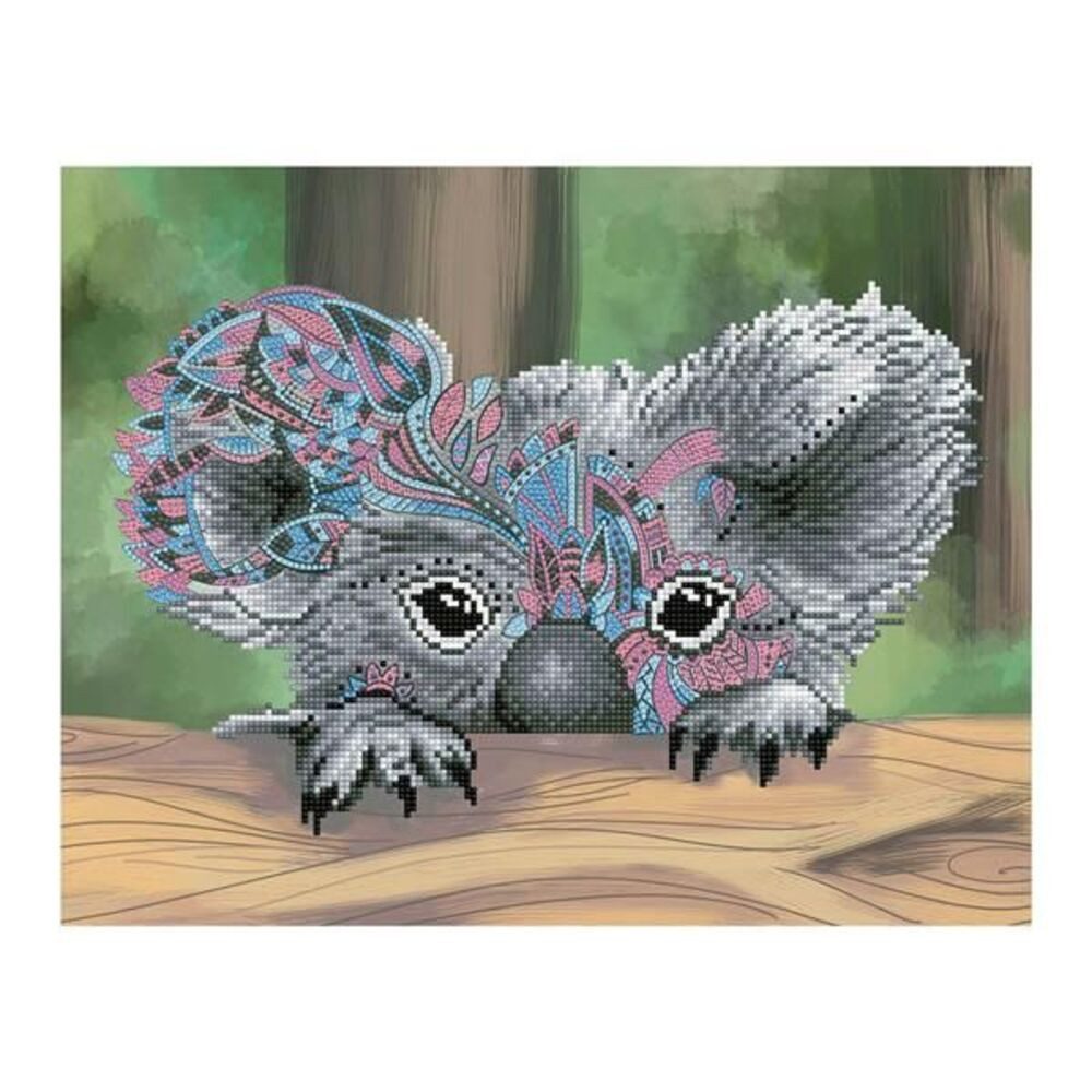 BrainBox Spiel, Diamond Dotz Koala bunt
