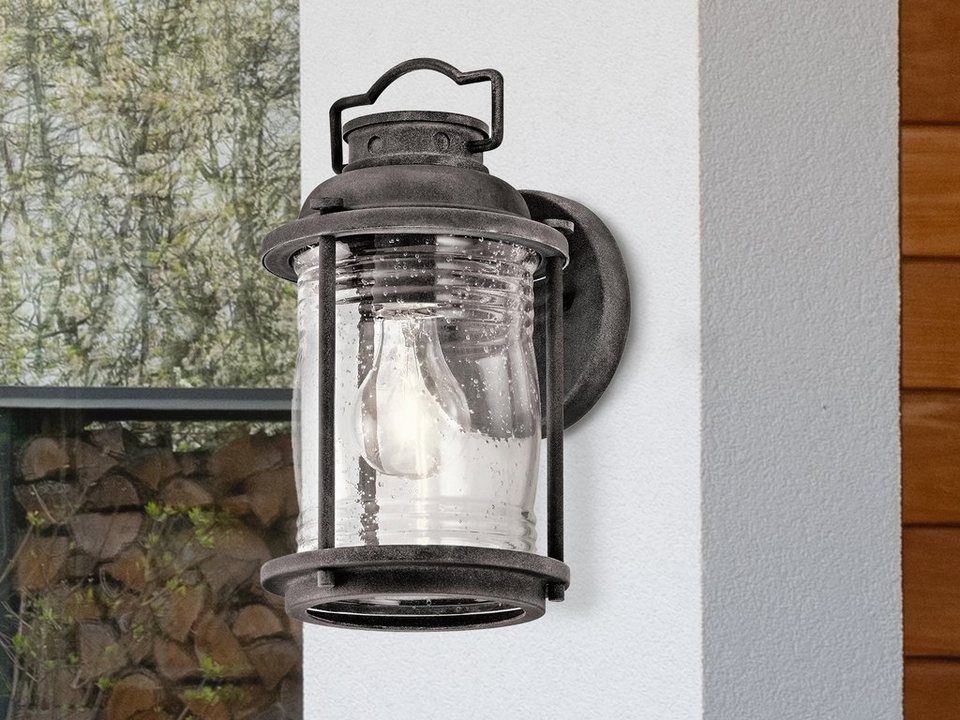 Meinewunschleuchte Led Außen Wandleuchte Led Wechselbar Warmweiß