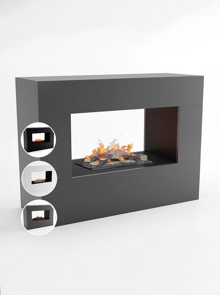 Glow Fire Elektrokamin Konsalik Wasserdampfkamin Mit 3d Feuer Mit