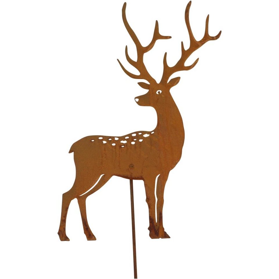 Matches21 Home And Hobby Gartenstecker Dekostecker Hirsch Gartenstecker