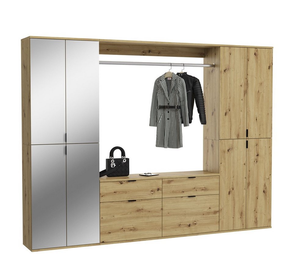Xonoxhome Garderoben Set Garderoben Set Projekt X Artisan Eiche