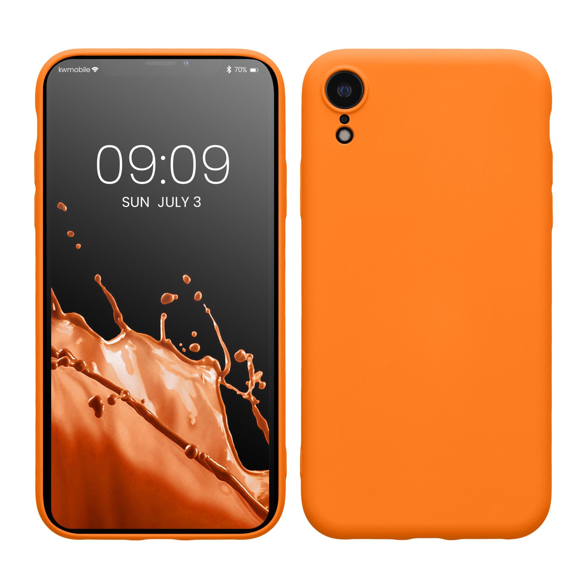 Kwmobile Handyhülle Slim Case Für Apple Iphone Xr Hülle Silikon Handy