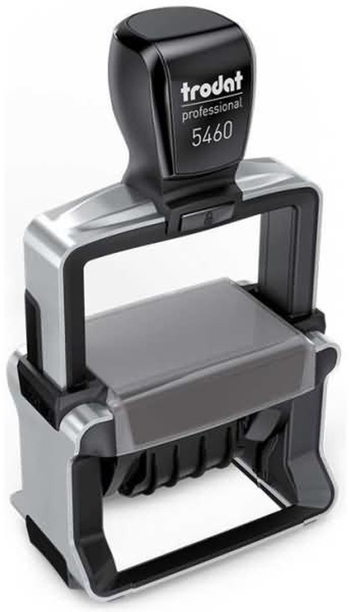 TRODAT Stempel Datumsstempel selbstfärbend Professional Line 5460 4-zeilig, Gutschein zur ...
