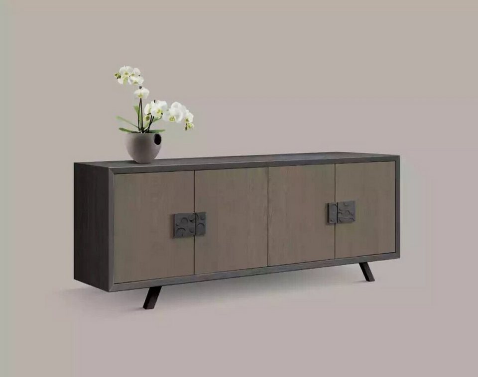 Jvmoebel Kommode Moderne Graue Kommode Wohnzimmer Sideboard Neue Holz