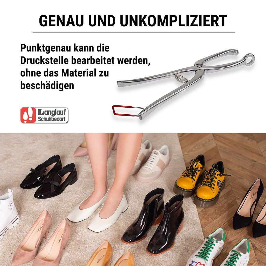 Langlauf Schuhbedarf Hallux-Bandage Ballenweiterzange Hallux Valgus ...
