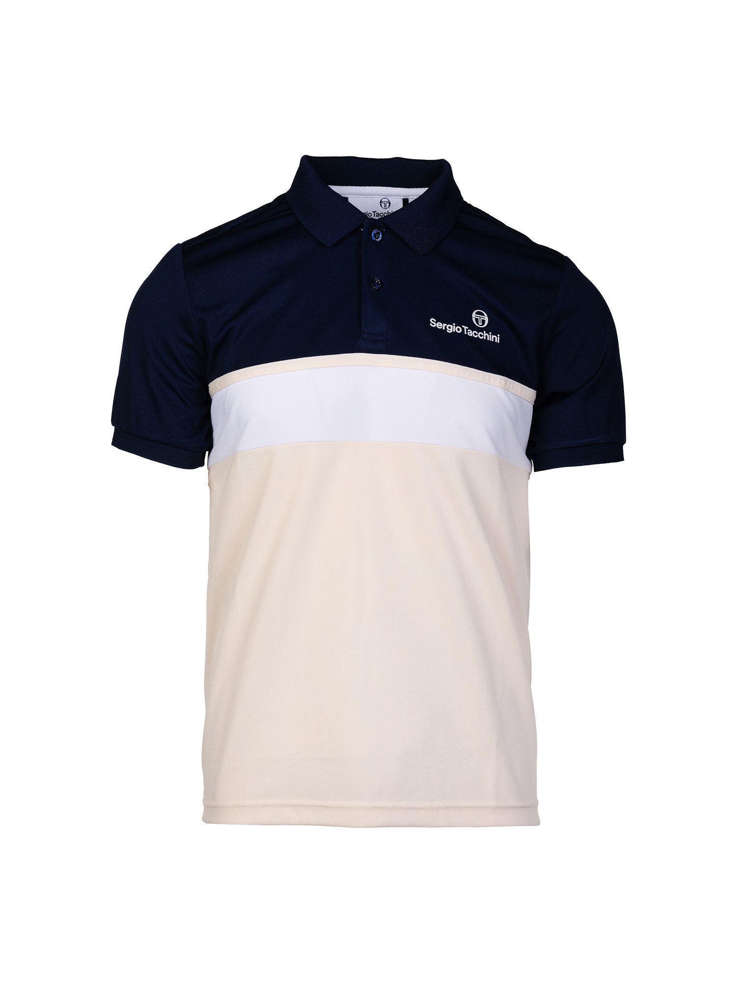 Sergio Tacchini T-Shirt Sergio Tacchini Polohemd ELFETTA PL POLO Knopfleiste