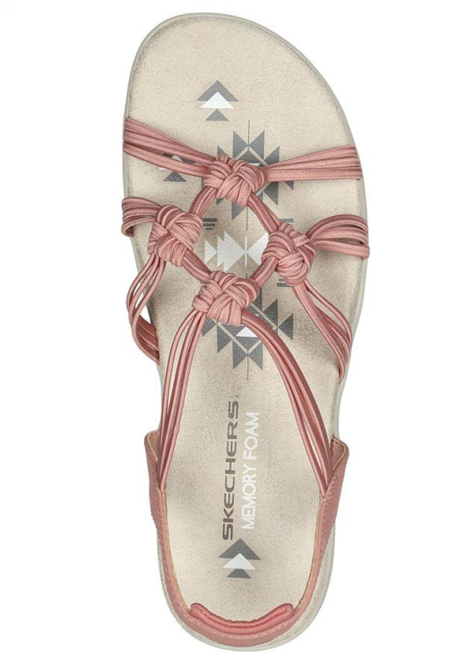 Skechers REGGAE SLIM WHY KNOT Sandale, rosa