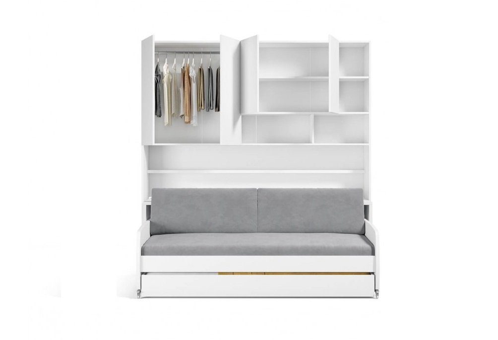 Multimo Jugendzimmer-Set Multimo Compact Bettbrücke mit Ausziehbett