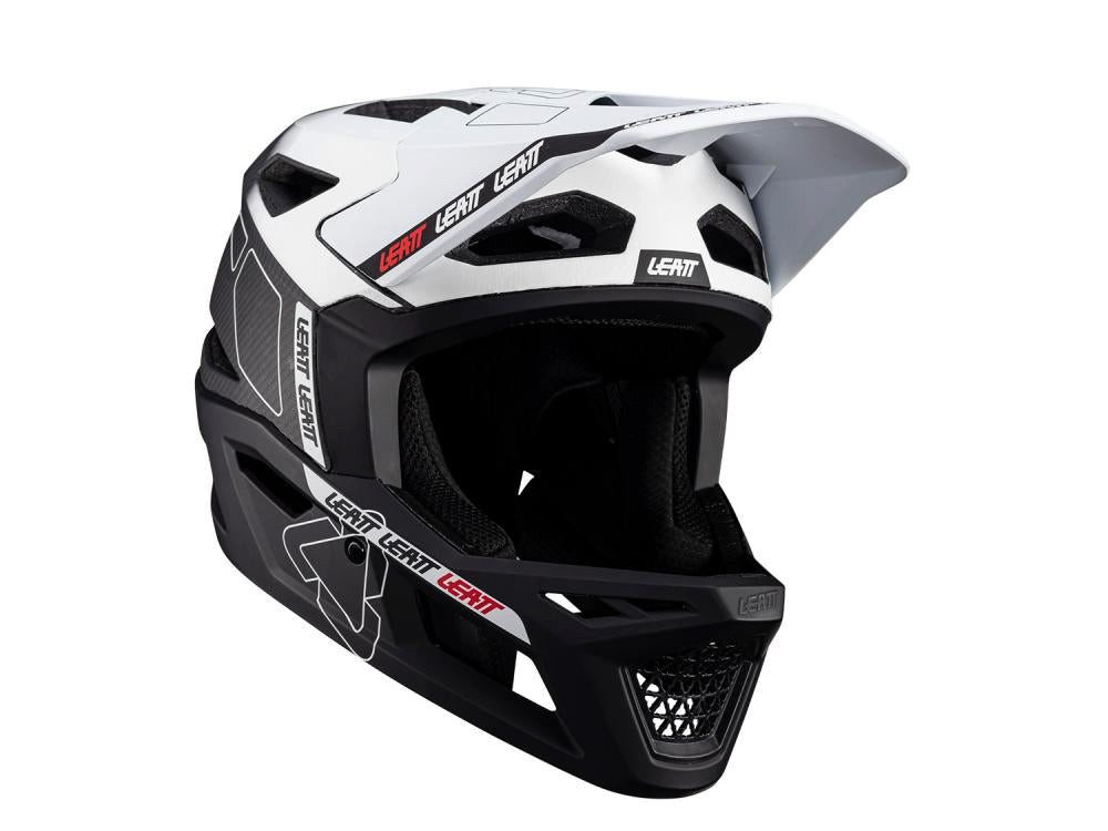 Leatt Fahrradhelm Leatt Helmet MTB Gravity 6.0 Carbon Spring 2023 White ...
