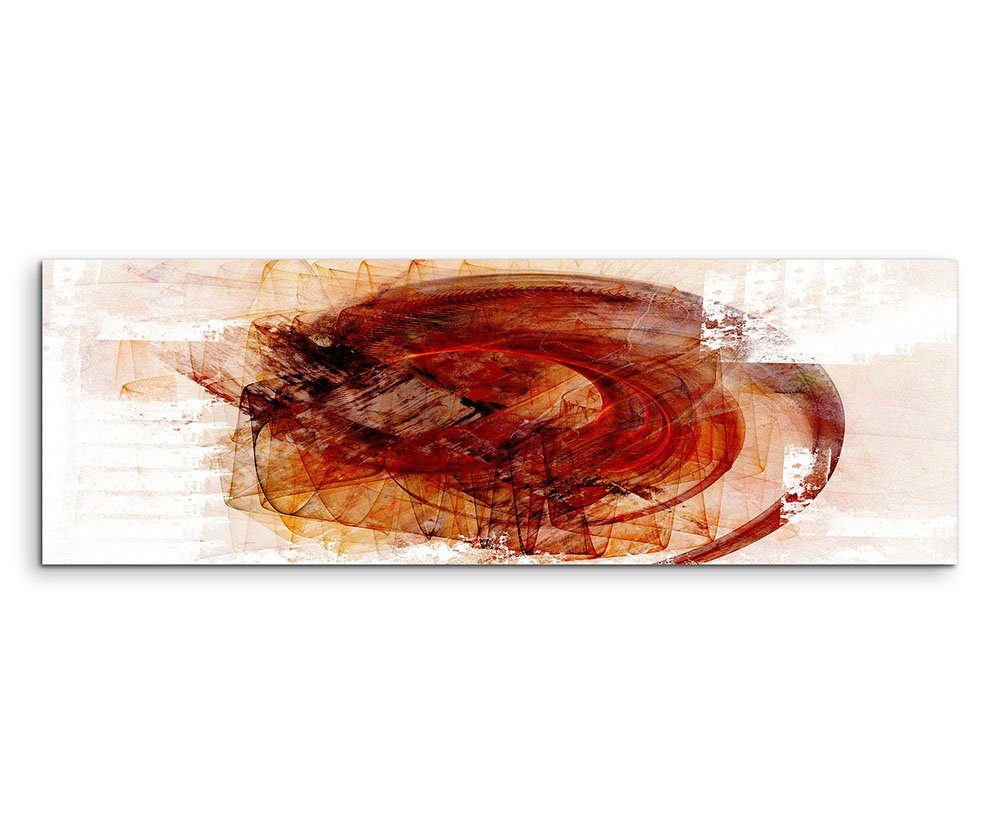 Sinus Art Leinwandbild Abstraktes Panoramabild 1354 150x50cm