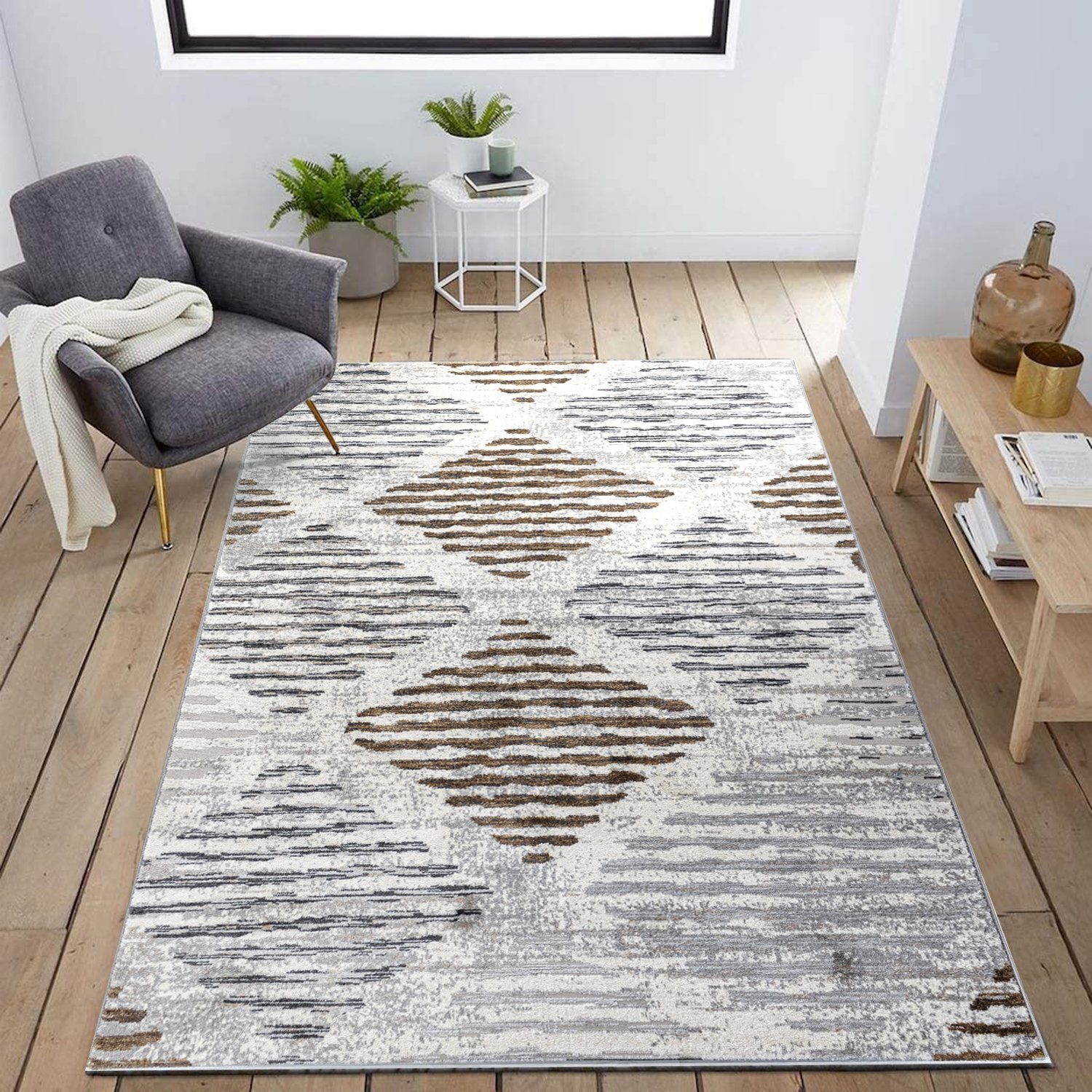 Teppich mit Rautenmuster online kaufen | OTTO