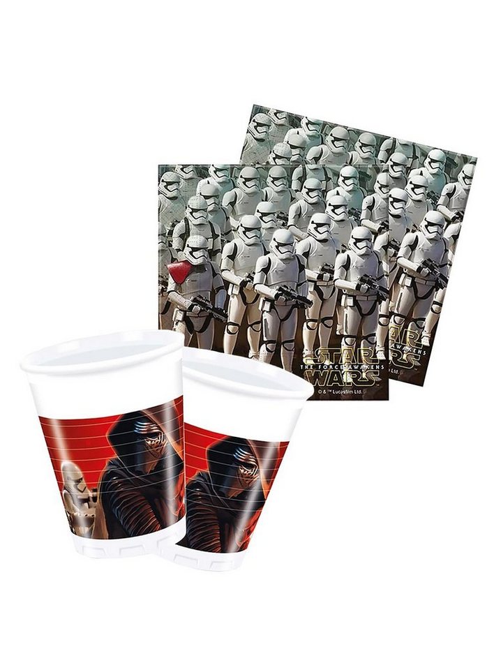 Folat Einweggeschirr Set Star Wars Pappteller Und Servietten Party Set