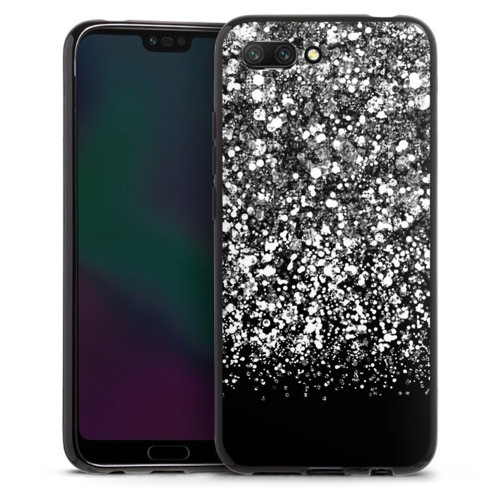 Deindesign Handyhülle Snow Fall Glitter Look Huawei Honor 10 Hülle