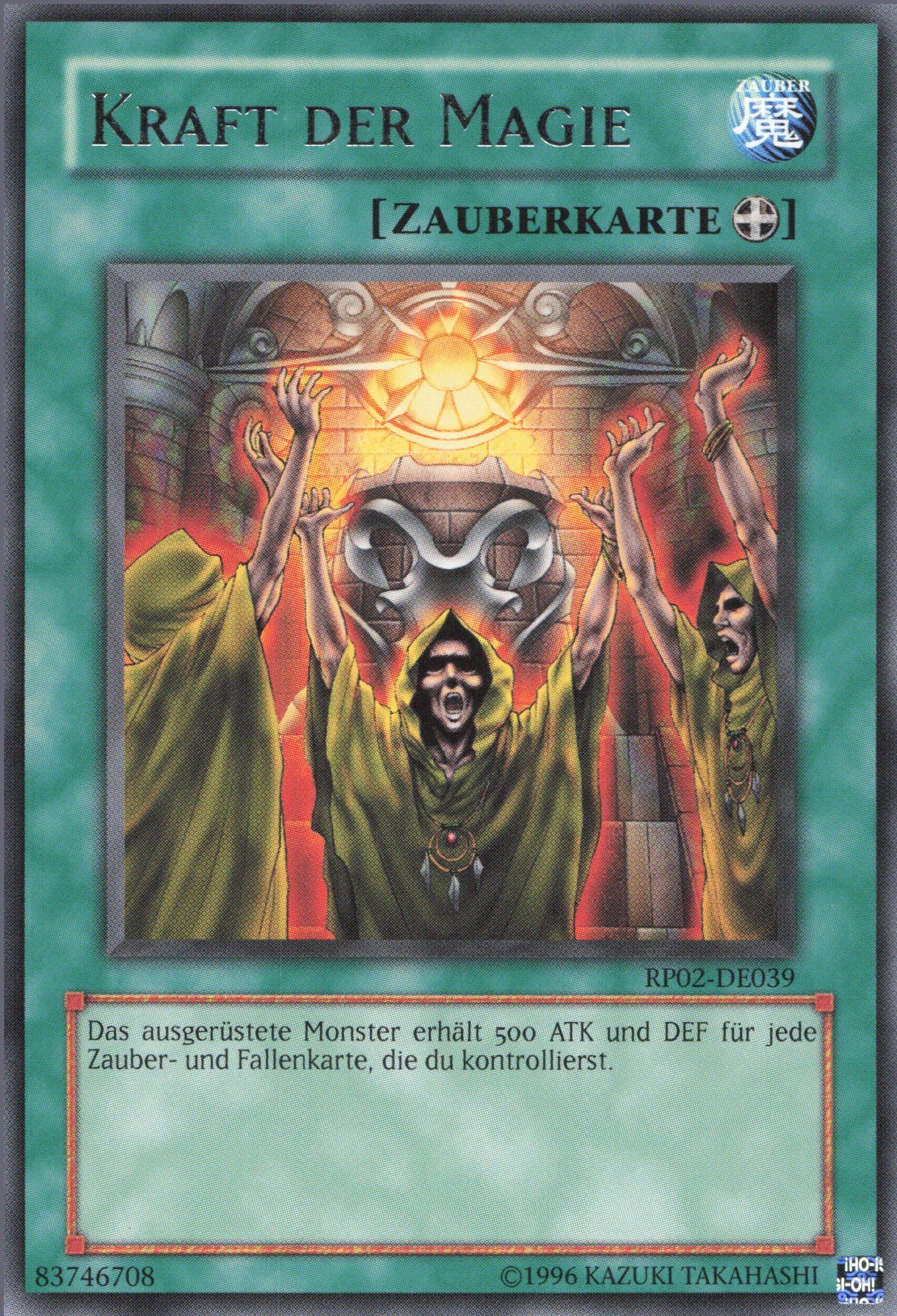 Recollectibles Sammelkarte Yugioh Karte Kraft Der Magie Deutsch Yu Gi