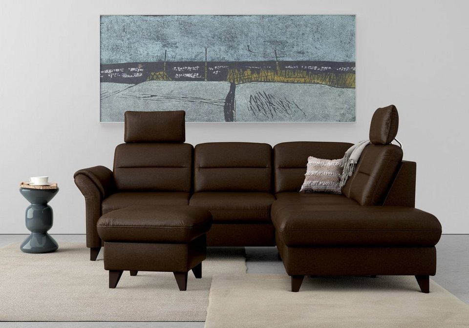 Sitandmore Ecksofa Mellum L Form Federkern Wahlweise Mit Bettfunktion