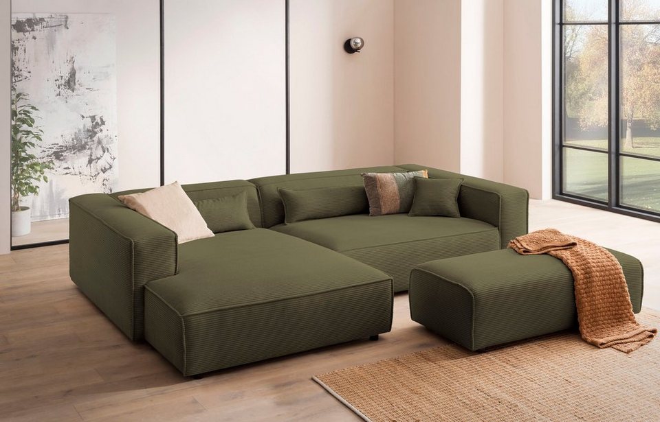 Leger Home By Lena Gercke Polsterecke Piara Xxl L Form Mit