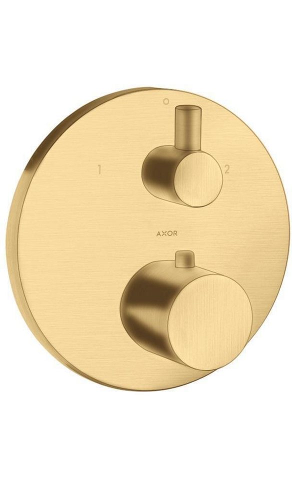 Hansgrohe Badarmatur Thermostat Axor Uno2 Up M Ab U Umstellven Brushed