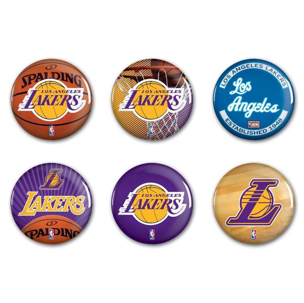 Los Angeles Lakers Button