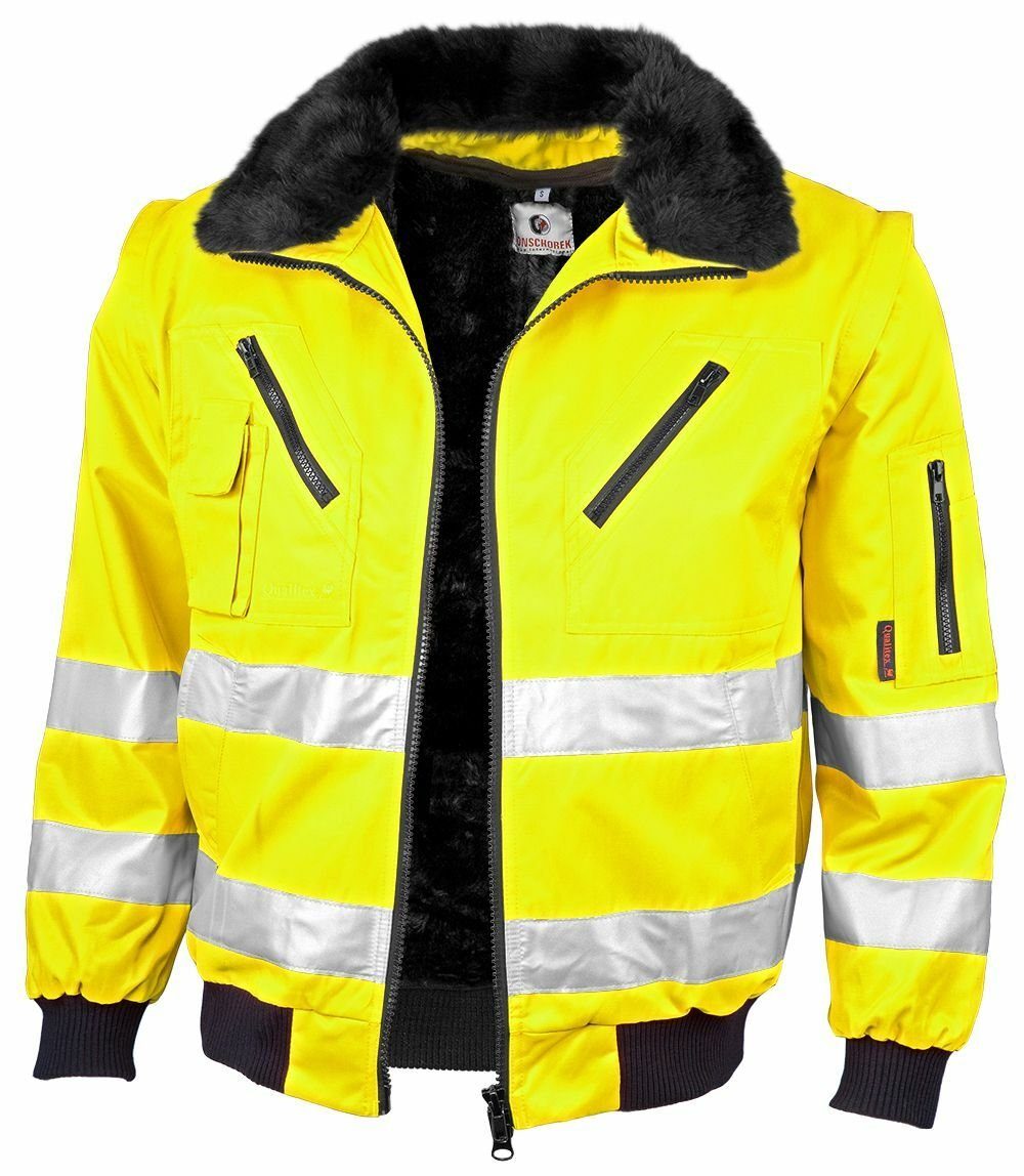Qualitex High Quality Workwear Arbeitsjacke Signal 1 St
