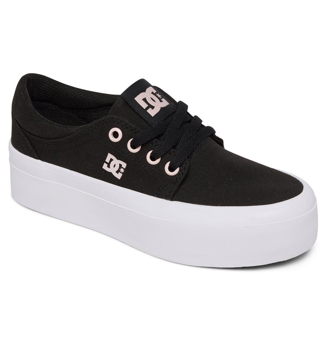 DC Shoes Trase Platform Sneaker, Wildleder-, Nubukleder-, Leder- oder...