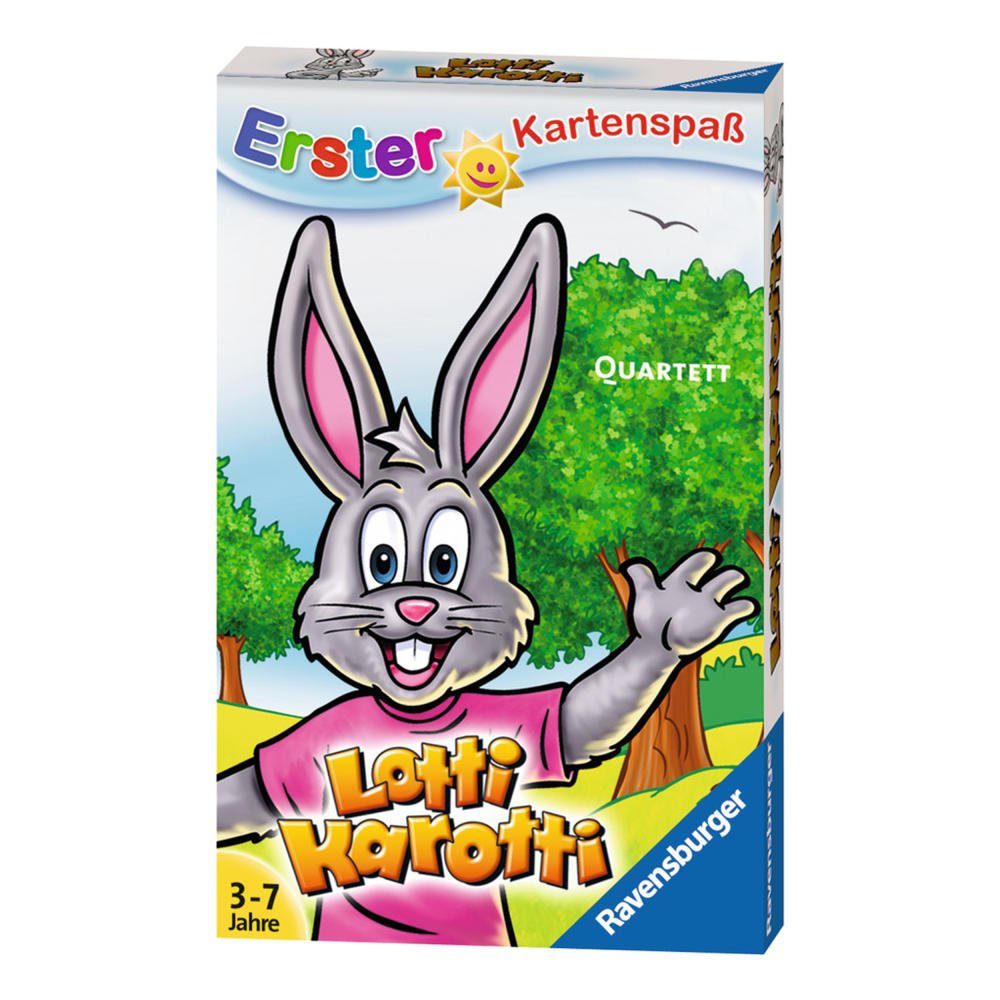Ravensburger Spiel Lotti Karotti Quartett, Spieleranzahl: 3 - 6