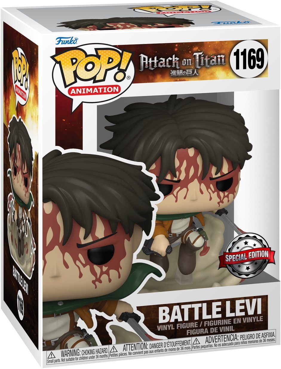 Funko Spielfigur Attack on Titan - Battle Levi 1169 Special Edition